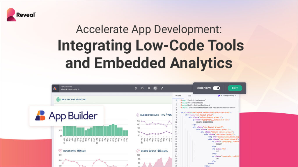 Embedded Analytics Webinars By Reveal